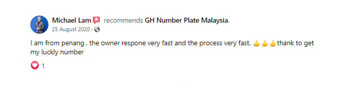 Buy JPJ Car Plate Online | JPJ Special VIP Number Plate Malaysia