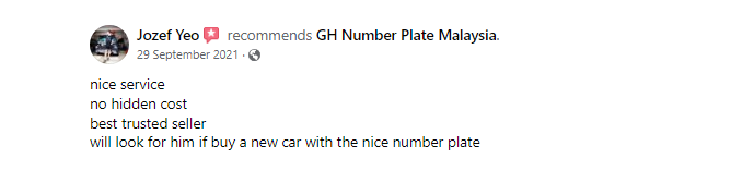 Buy JPJ Car Plate Online | JPJ Special VIP Number Plate Malaysia